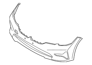 51118496502 - 2019-2022 BMW Bumper Cover (51-11-8-496-502) | BMW of ...
