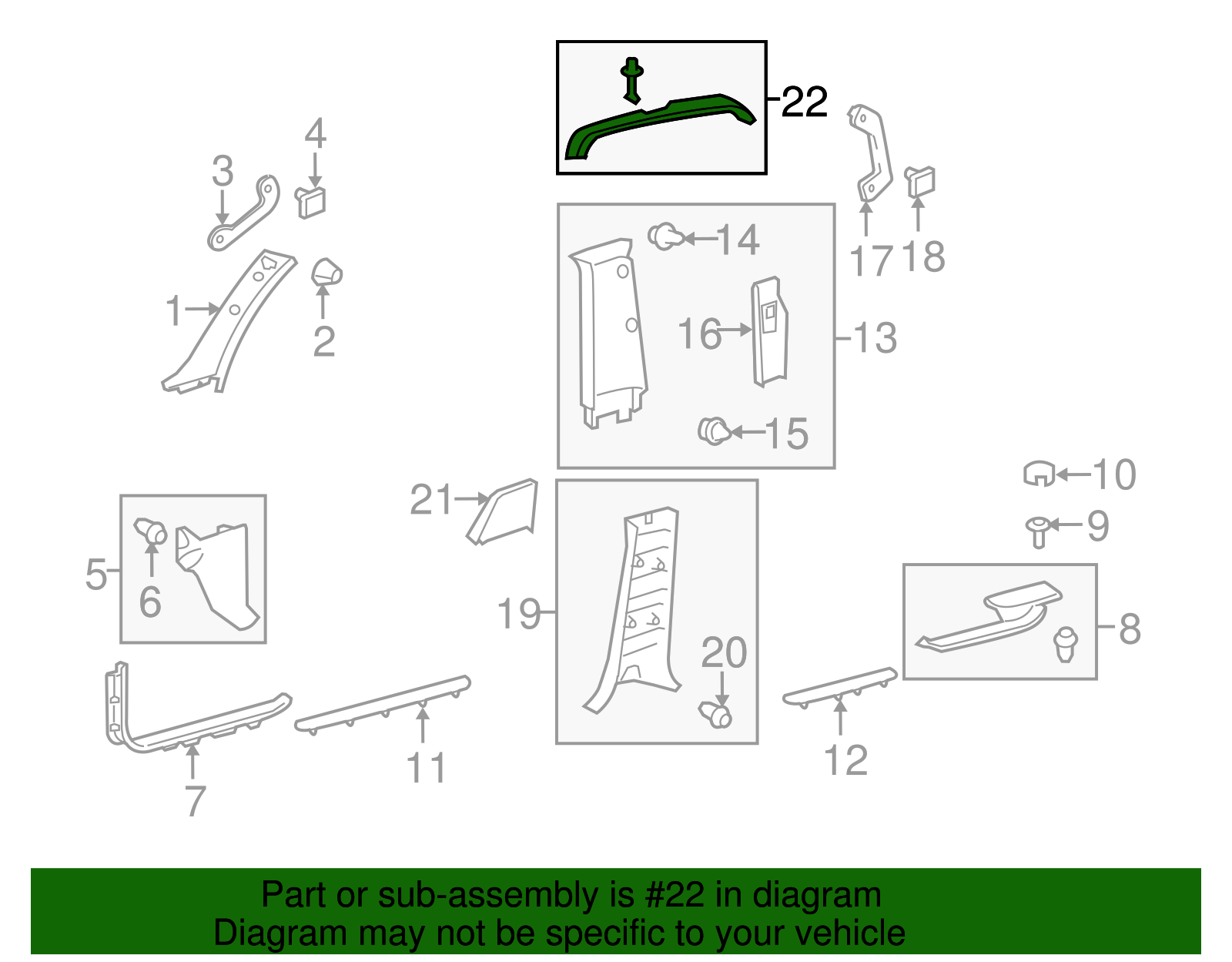 Genuine Toyota Opening Molding part# 62432-60021-B0 for 2008-2021 ...