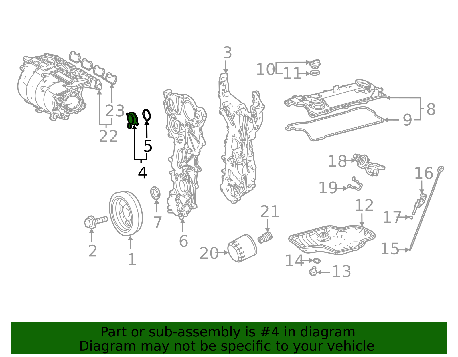 13090-F0010 - Engine Variable Valve Timing (Vvt) Solenoid 2018-2025 ...