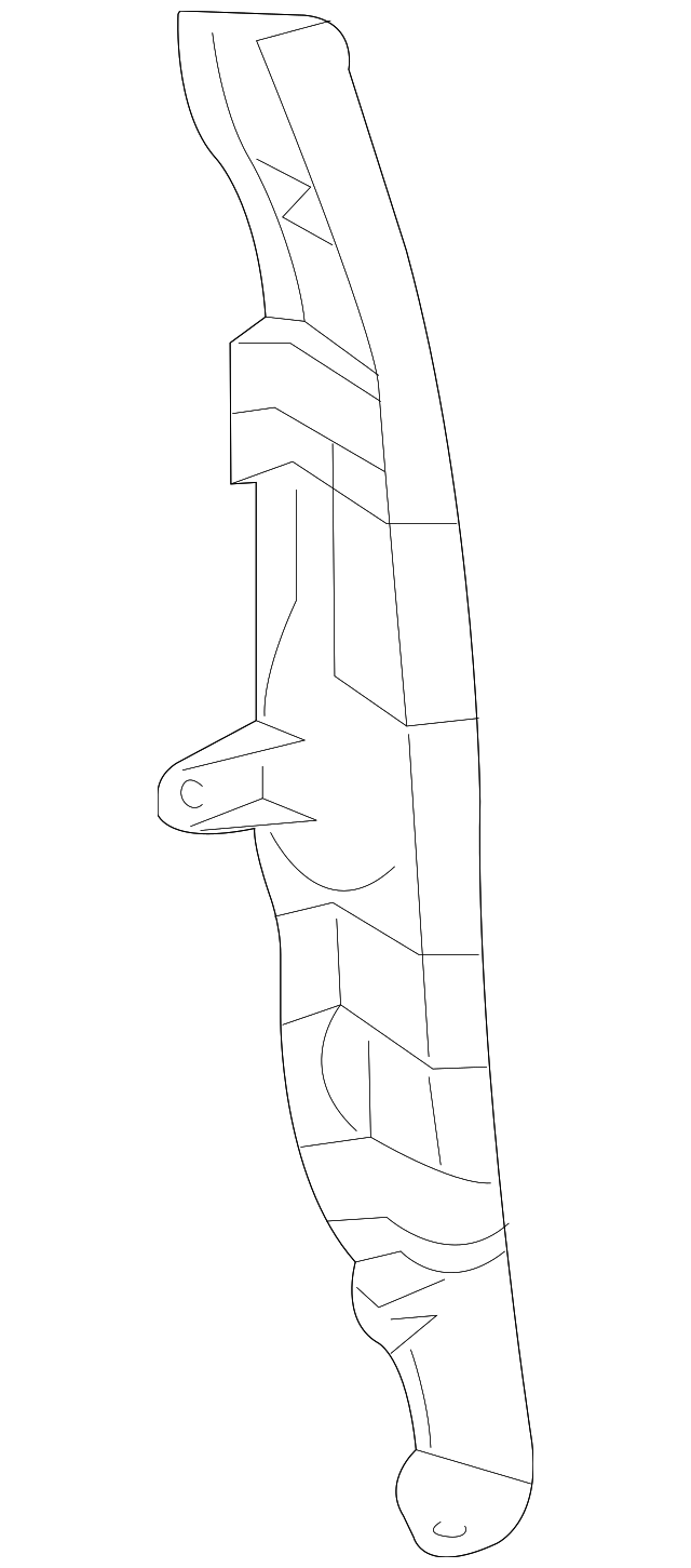 74105-TG7-A00 - 2016-2025 Honda - Enclosure R Front Fender | Genuine ...