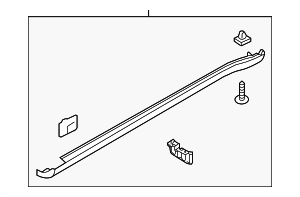 87751-B2000 - Rocker Molding 2014-2019 Kia | Kia.Parts Store