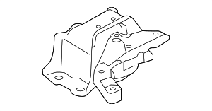 2012-2019 Nissan Engine Mount (Front) 11210-1HS0A | OEM Parts Online