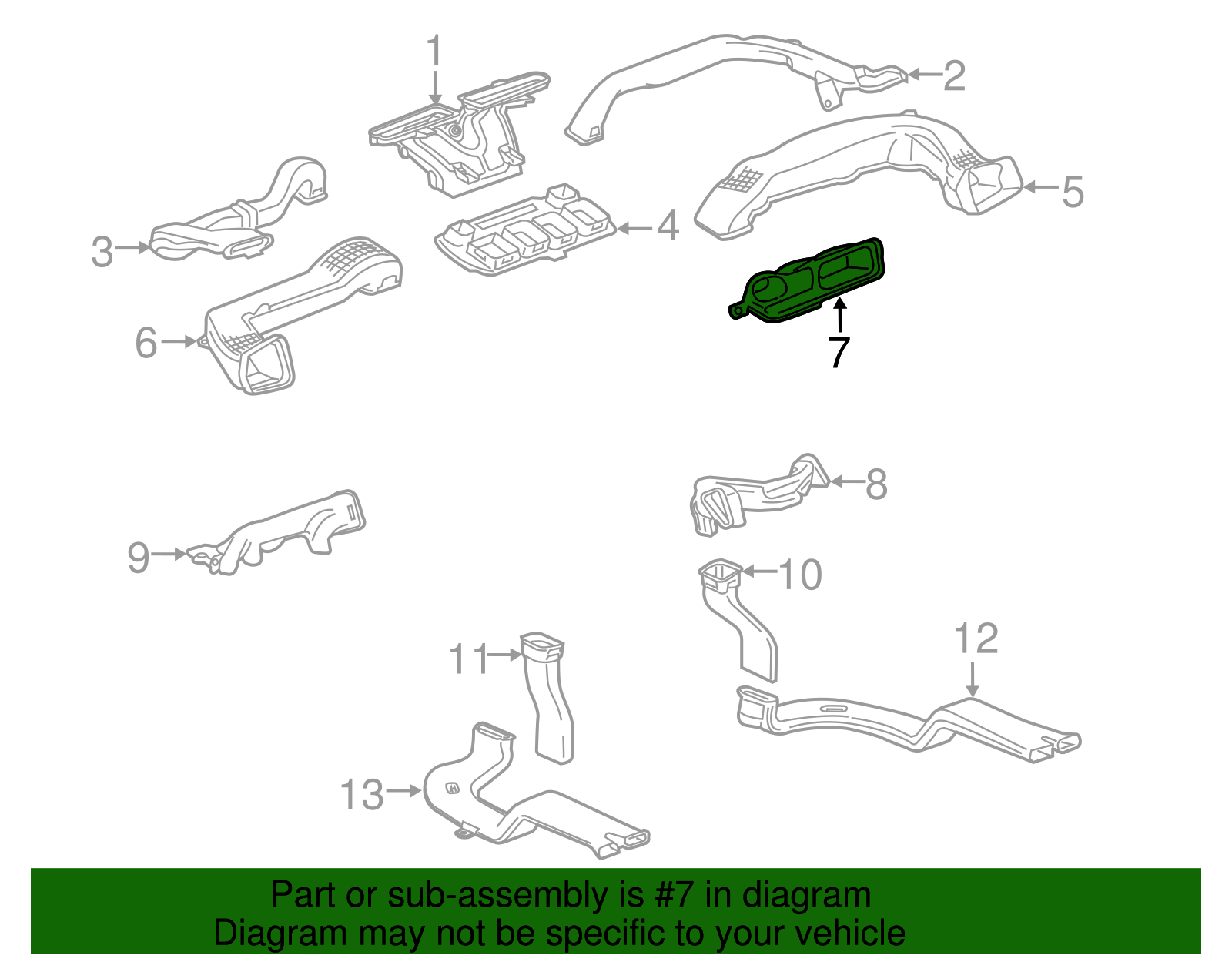 2017-2025 Cadillac F (S)Duct 84384977 | Capital Chevy Parts
