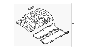 11127611278 - 2016-2022 BMW Valve Cover (11-12-7-611-278) | BMW of ...