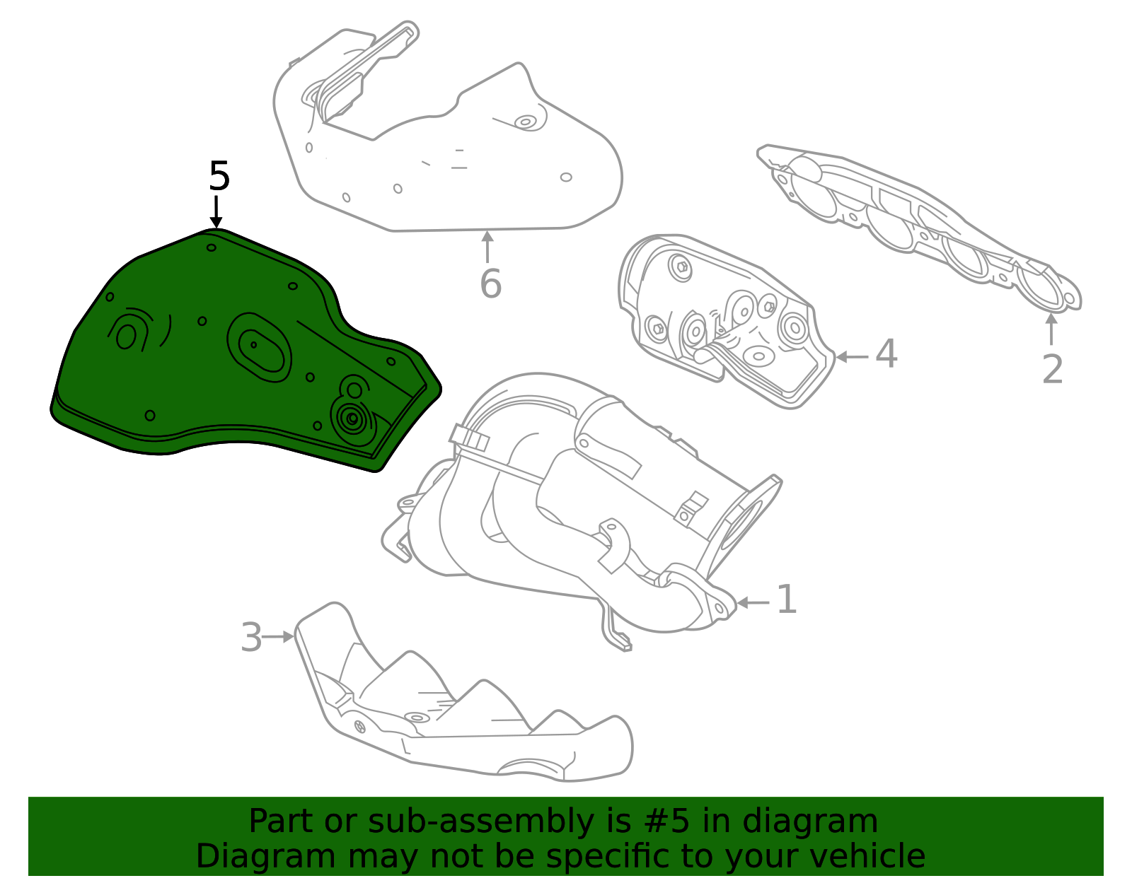 2020-2025 Chevrolet Corvette Heat Shield 12702508 | Shop Matick Buick GMC
