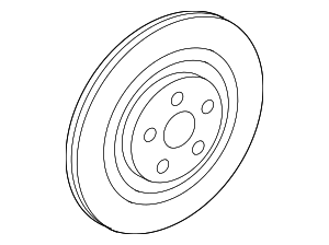 2010-2019 Jaguar Rotor C2D61077 | OEM Parts Online