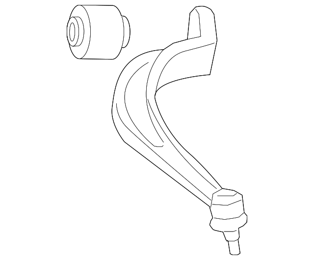 2017-2025 Audi Rear Lower Control Arm 4M0-407-694-F | Genuine Audi Part