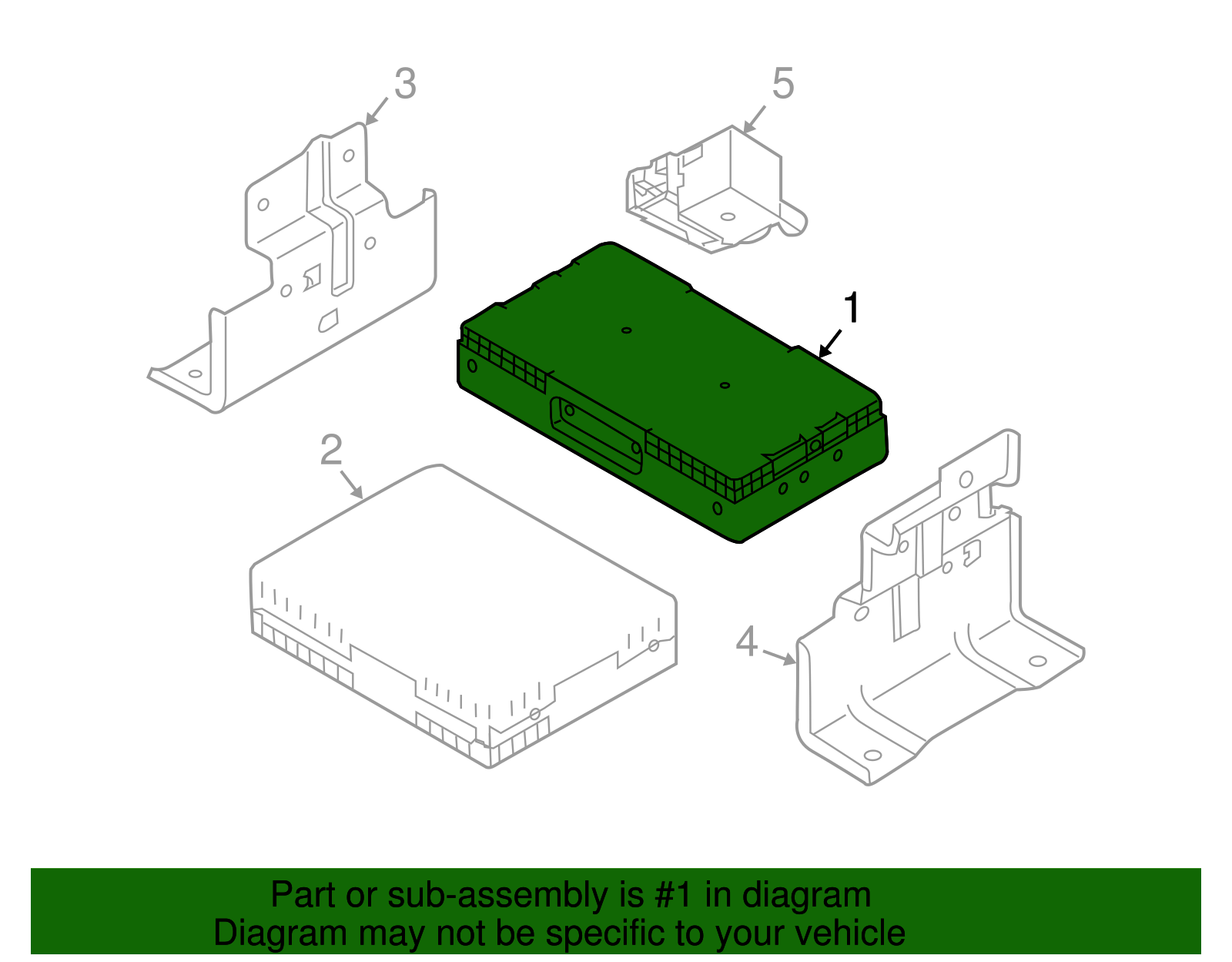 28388-6GC0A - 2016-2020 Nissan 370Z - Control Module | Anicra Nissan Parts