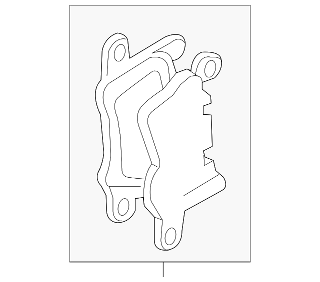 2020-2025 Porsche Taycan 1 Set Of Brake Pads 9J1-698-451-E | Sunset ...