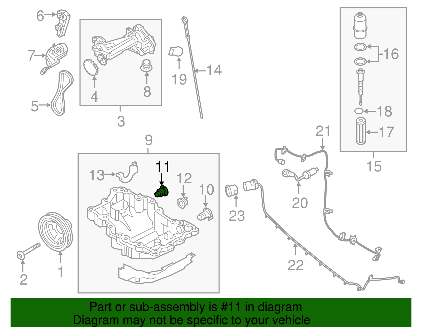 2015-2020 Ford | Check Valve | FL3Z-6D603-D | Walls' Ford Parts