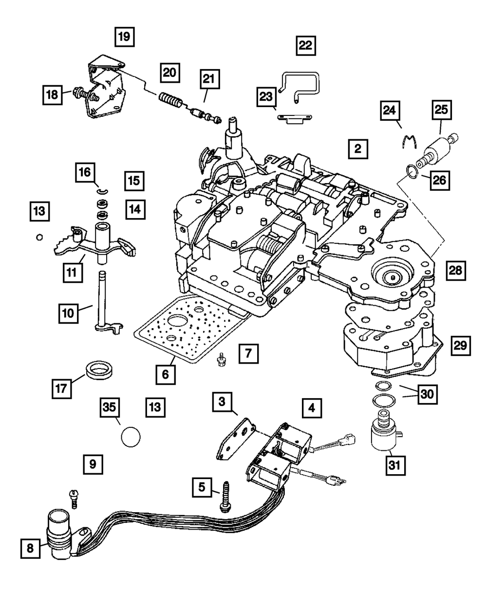 52118789 - Valve Body Filter 2001-2009 Mopar | Mopar Parts Delivered