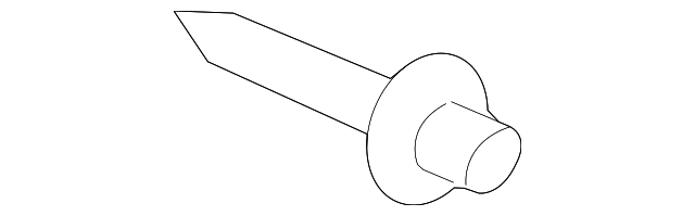 75545-53020 - Side Molding Clip - 2010-2015 Lexus | My L Parts