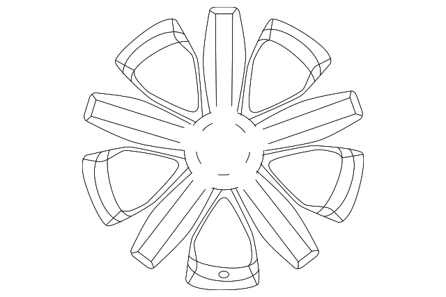 Genuine Toyota Wheel Alloy Machined 18 Inch part# 42611-0E580 for 2020 ...