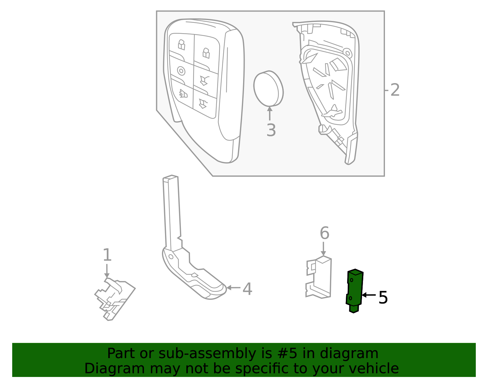 Keyless Entry Antenna 13545326 GM | GMPartsDirect.com