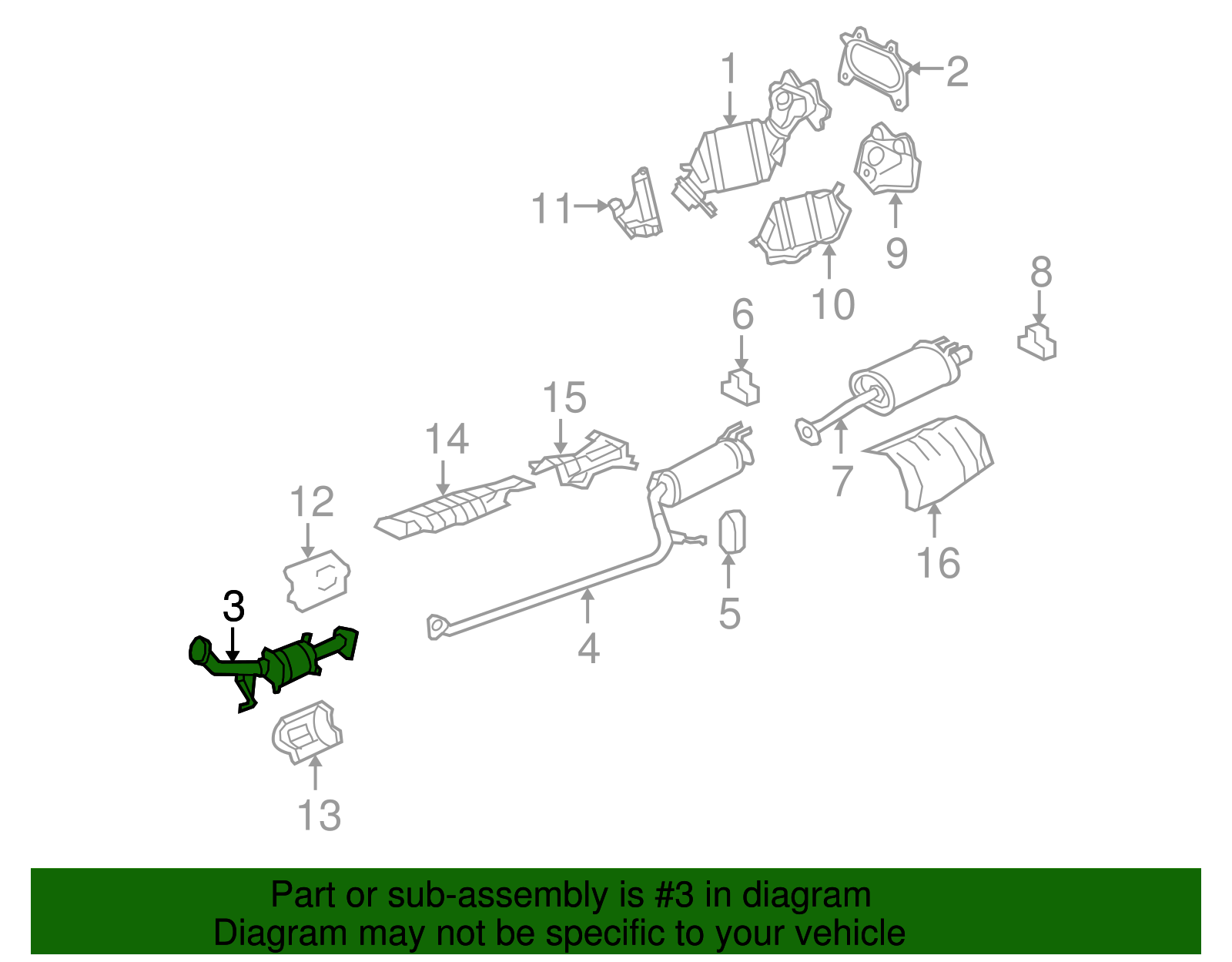OEM 2006-2011 Honda Civic Catalytic Converter 18160-RMX-A00 | Honda ...