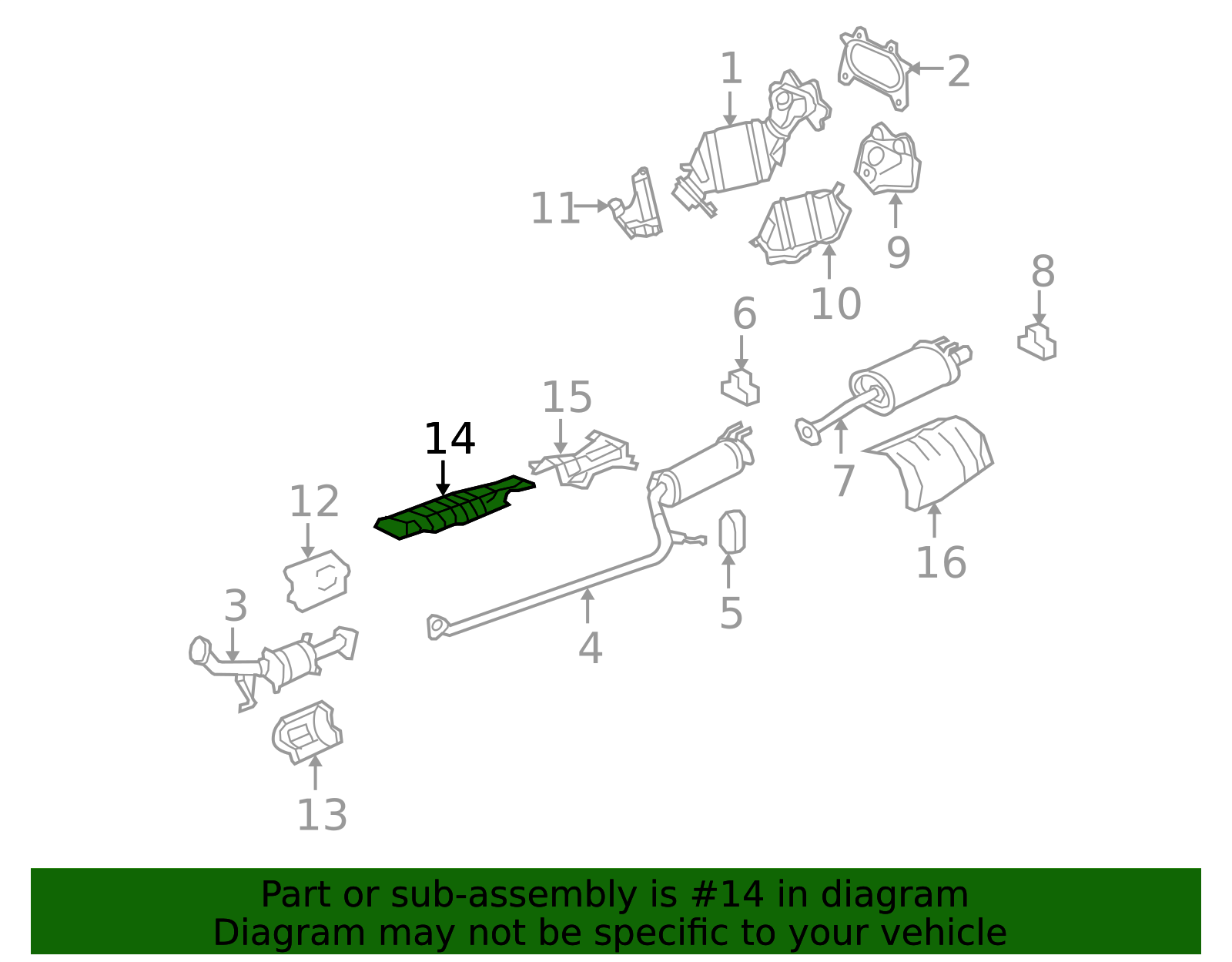 Exhaust Heat Shield - OEM Thermal Protection | AutoNation Parts
