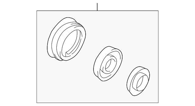 04479-42010 - Toyota Disc Brake Caliper Repair Kit 1996-2003 Toyota ...