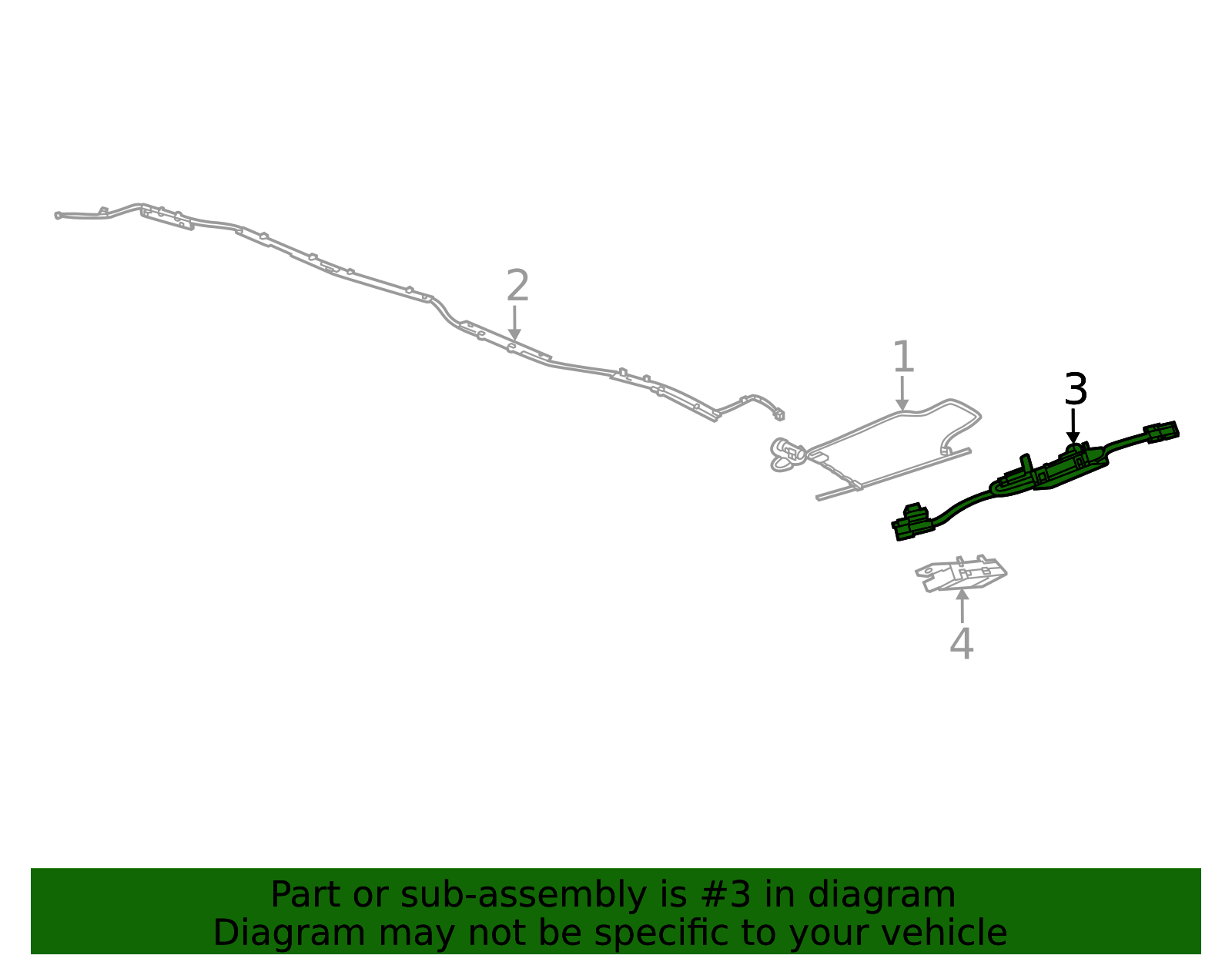 85121135 - 2021-2024 GM - Radio AM Antenna Signal Filter Module ...