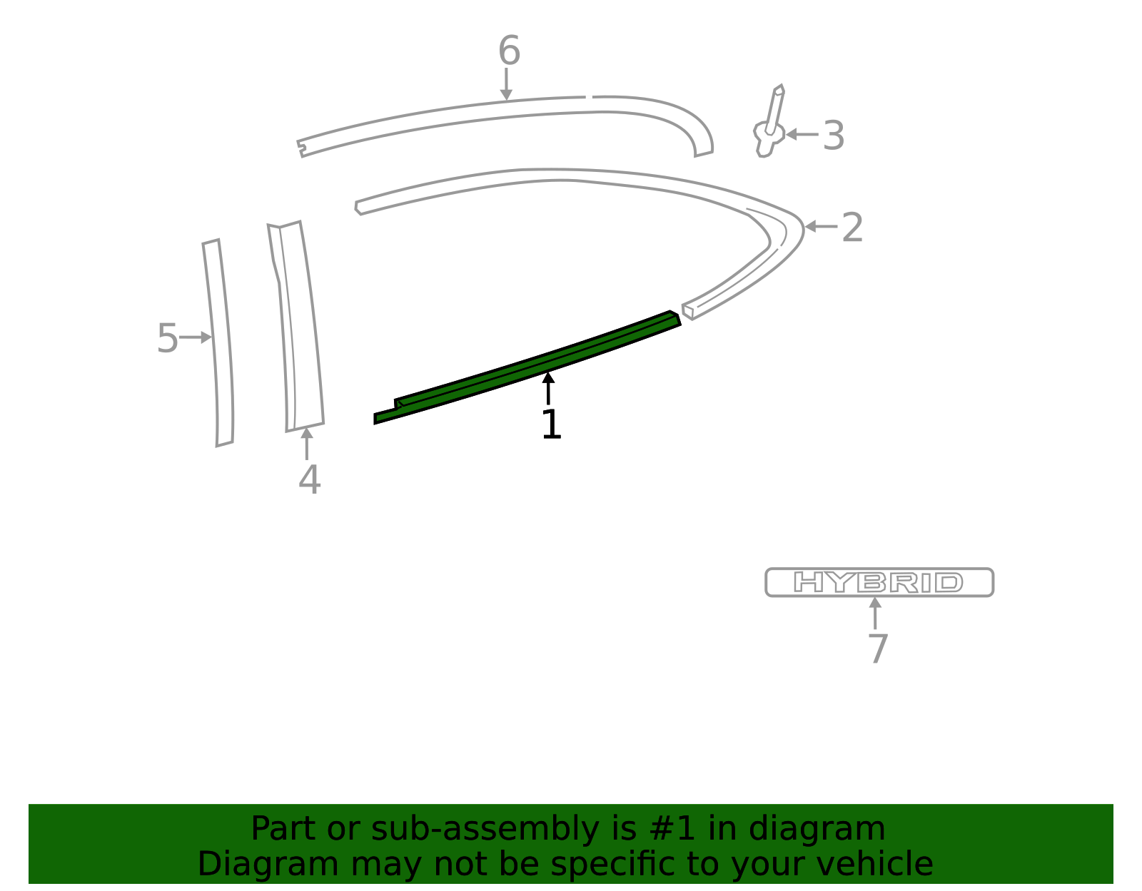 Door Belt Molding - OEM Water Seal & Trim Finish | AutoNation Parts