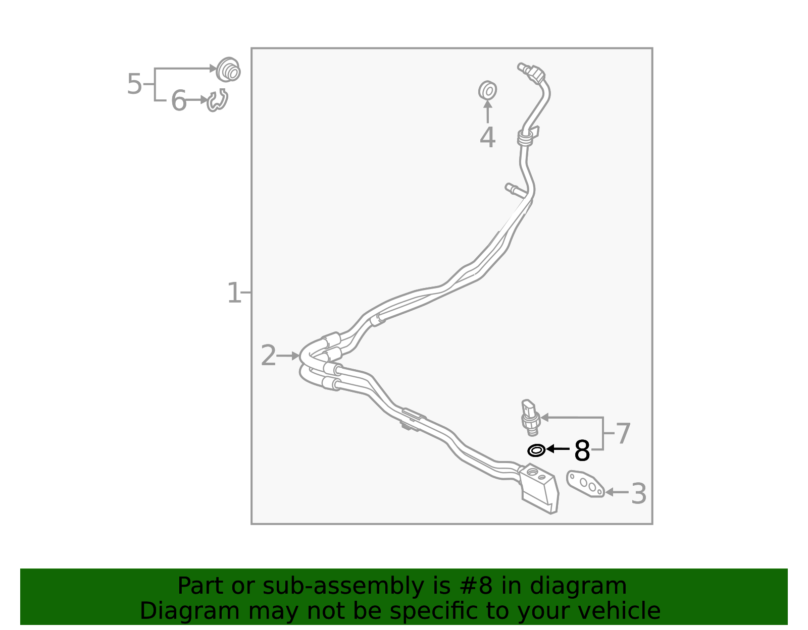 2019-2025 GM Engine Oil Pressure Sensor Seal 12685373 | Shop Matick ...