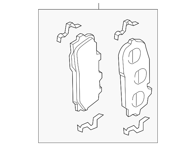 4M0-698-151-BJ - Brake Pads Audi Midwest