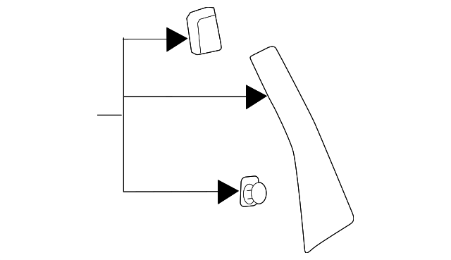 2019-2024 Subaru Forester Applique 63563SJ041 | Subaru Parts Store