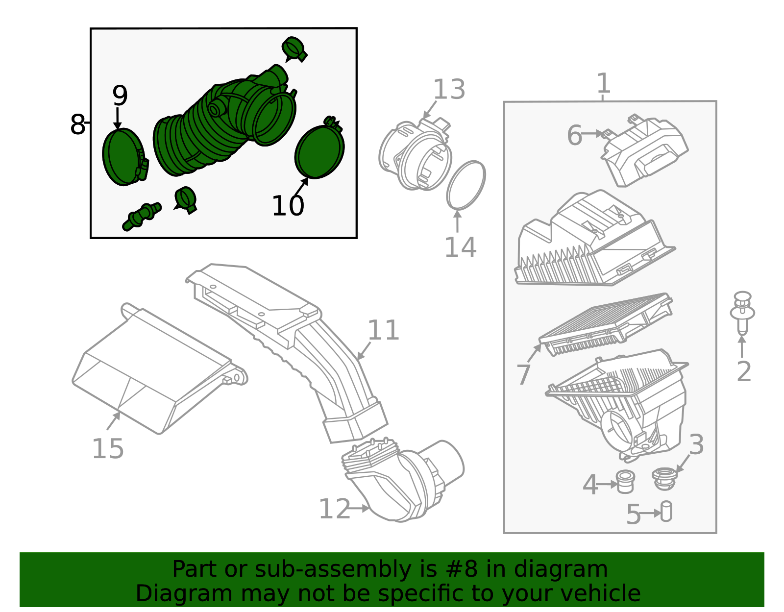 Air Intake Hose - Seamless OEM Engine Airflow 28130-CW200 | AutoNation ...