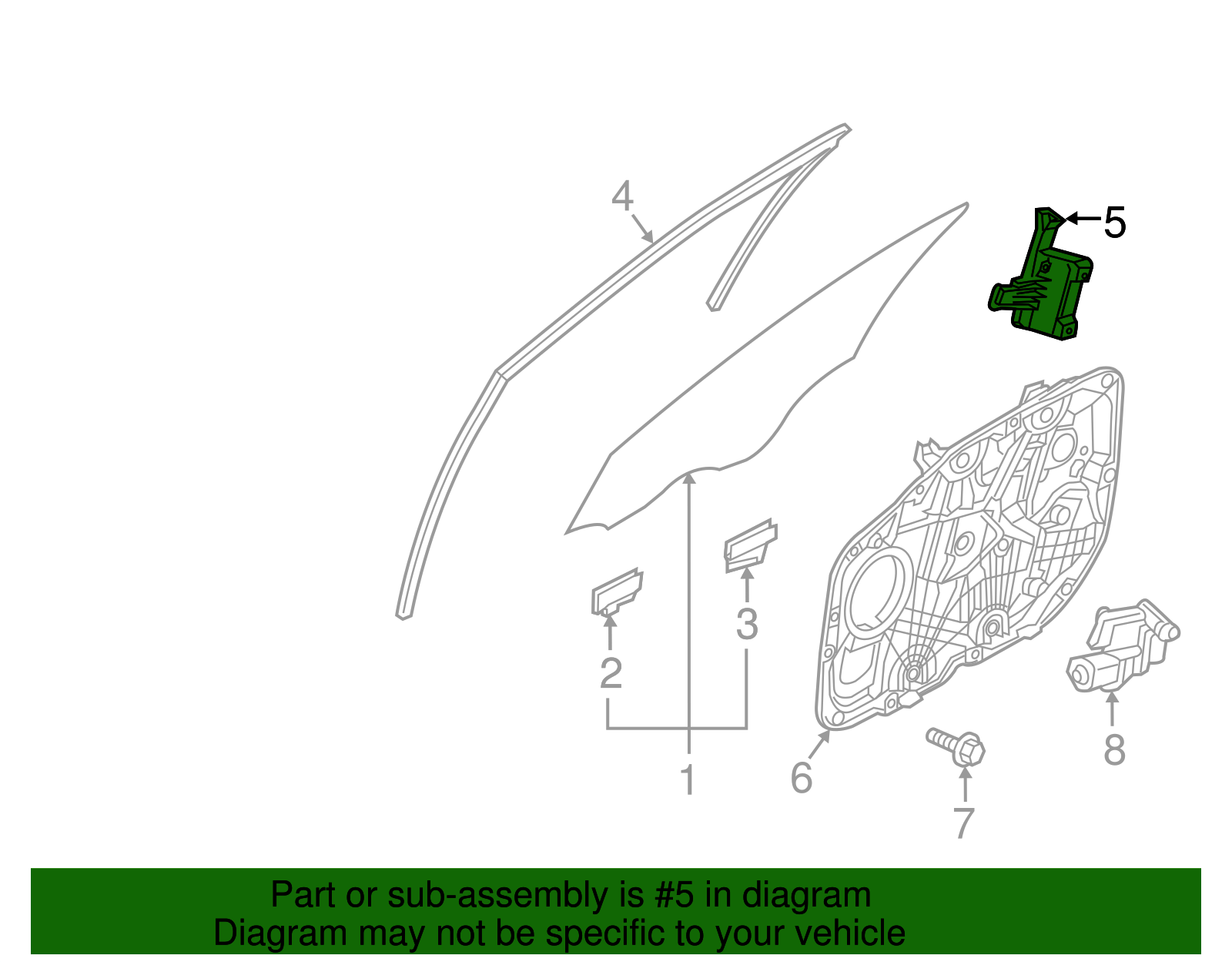 2015-2020 Hyundai Rear Guide 82550-B1000 | OEM Parts Online