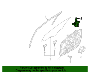 2015-2020 Hyundai Rear Guide 82550-B1000 | OEM Parts Online