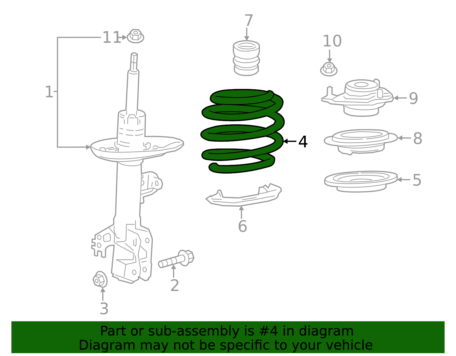 2020-2024 Toyota Camry Coil Spring 48131-06K40 | OEM Parts Online