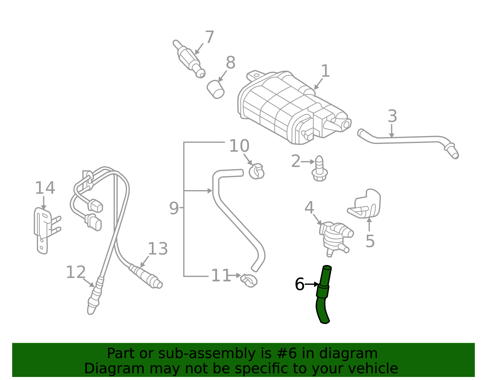 29021-2B060 - PCV Hose 2016-2018 Kia Optima | Kia.Parts Store