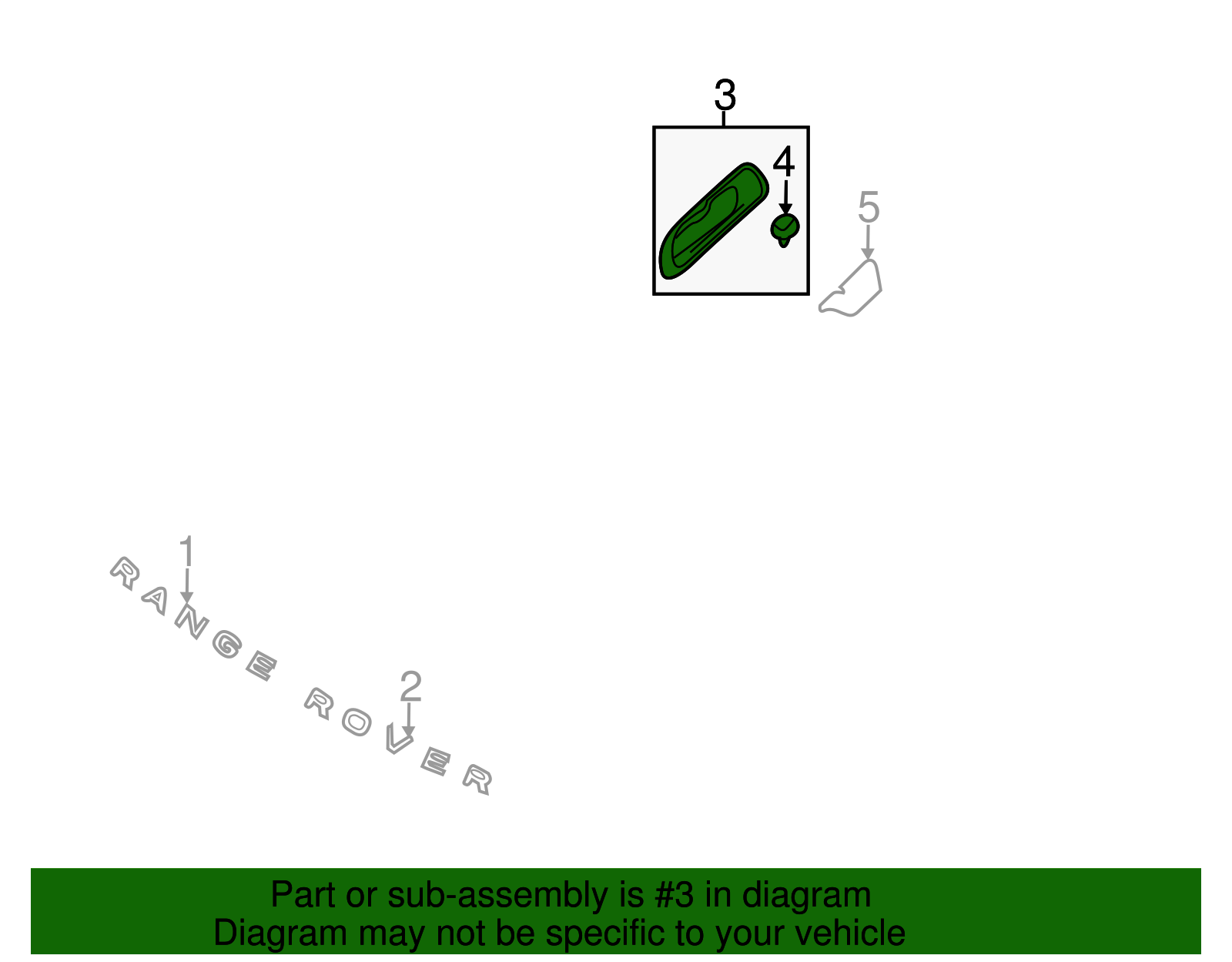 LR038546 - High-Quality Hood Scoop for 2012-2019 Land Rover Range Rover ...