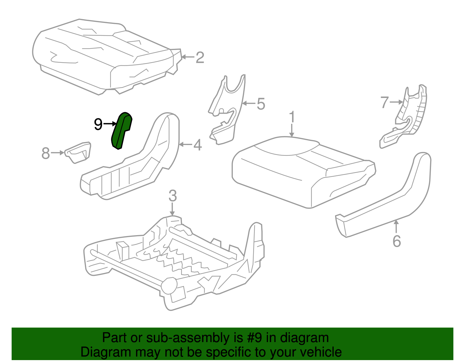 81391-TK8-A01ZA - Handle R Middle Seat Walk-In*NH686L* (Warm Gray ...
