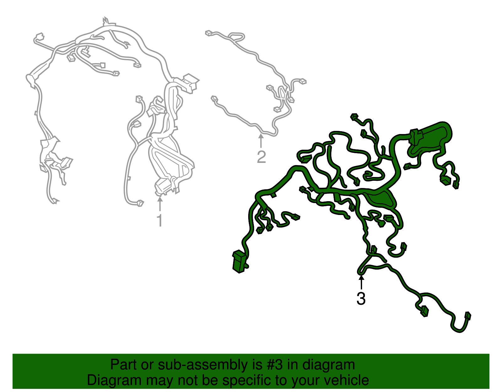 2018 Ford EcoSport | Wire Harness | GN1Z-14401-Z | Walls' Ford Parts