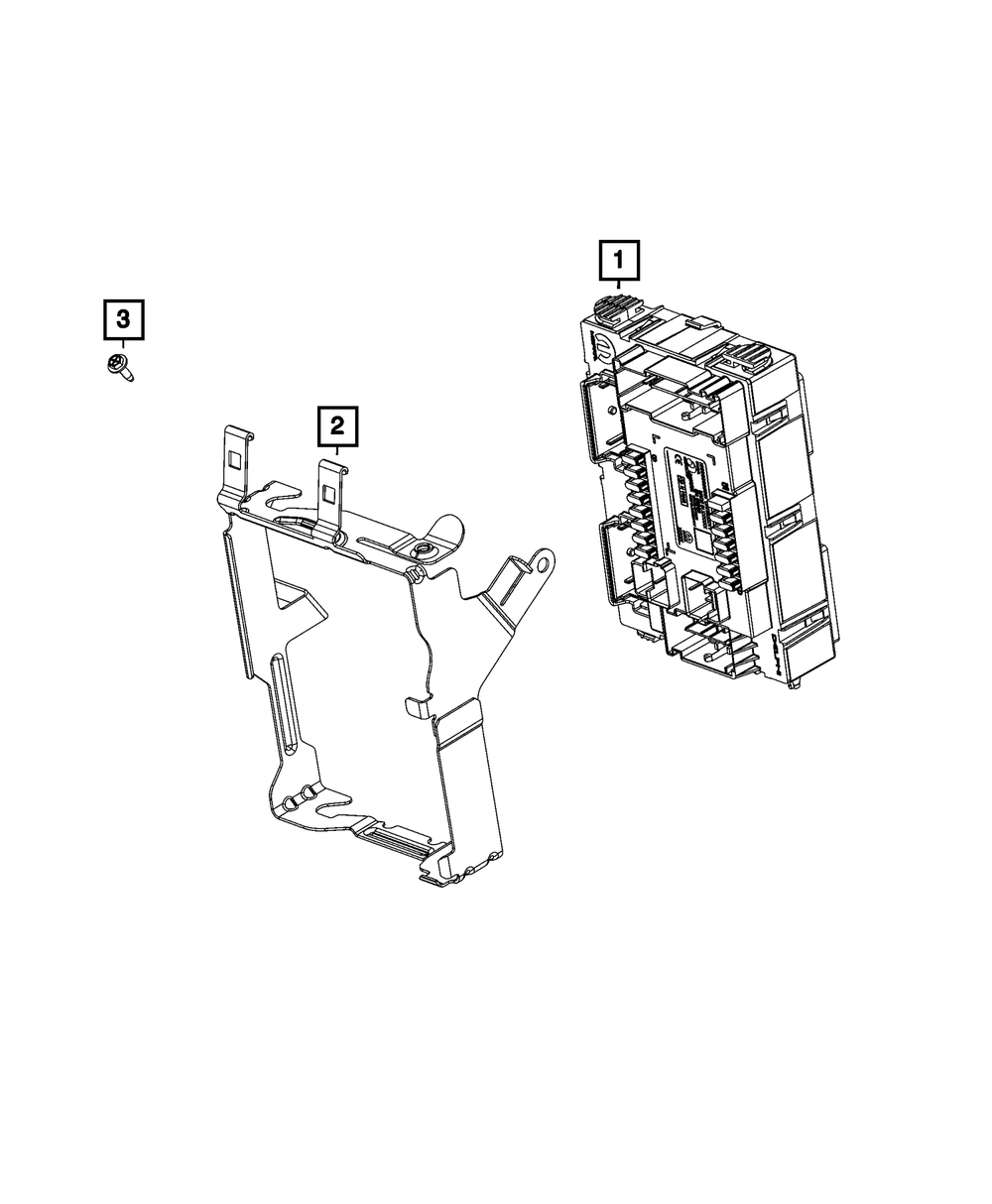 68628388AA - Body Controller Module 2022 Jeep Compass | The Official ...