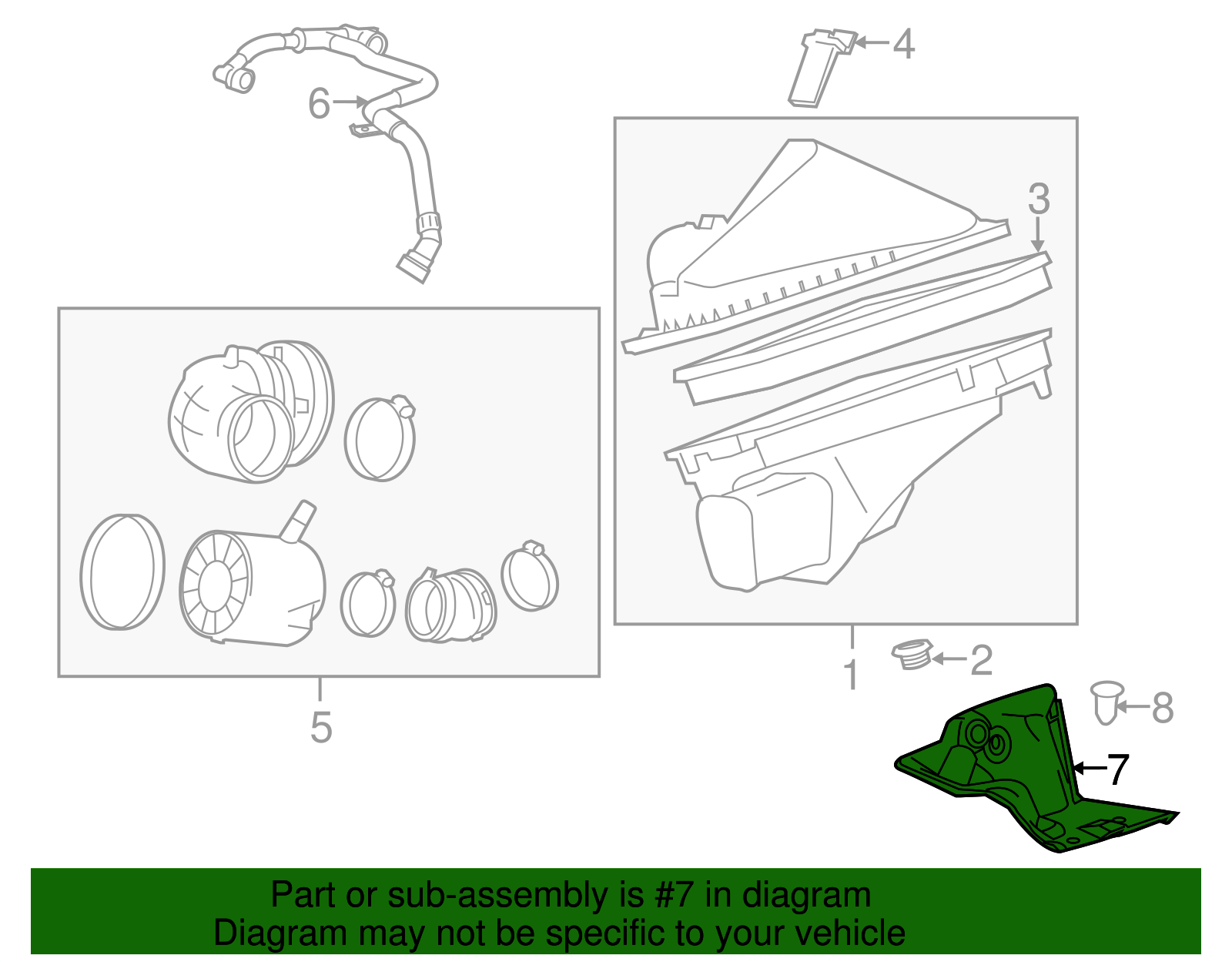2013-2019 Cadillac Intake Air Splash Shield 22833443 | Shop Matick ...