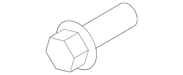 Genuine OEM Ford Part - Automatic Transmission Vibration Absorber Bolt ...