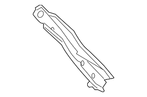 41007286317 - 2007-2013 BMW X5 Door Shell Reinforcement (41-00-7-286 ...