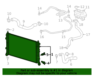 2019-2024 GM Radiator 86567346 GM | GMPartsDirect.com
