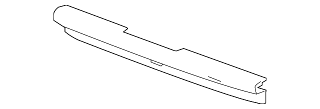 2019-2023 Cadillac XT4 Front Bumper Impact Bar Blackout Cover 84145691 ...