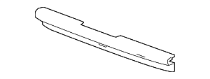 2019-2023 Cadillac XT4 Front Bumper Impact Bar Blackout Cover 84145691 ...