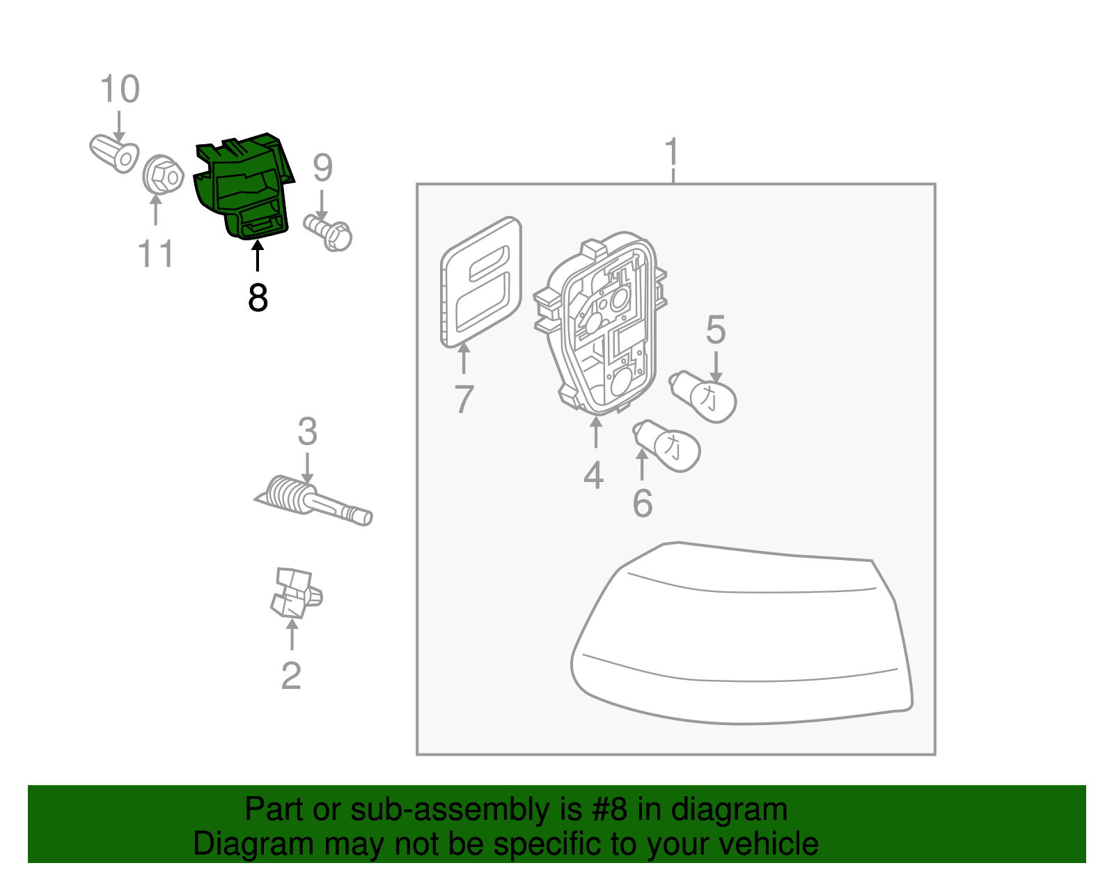 5K6-807-393-A - 2010-2014 Volkswagen - Guide Bracket | Quick VW Parts