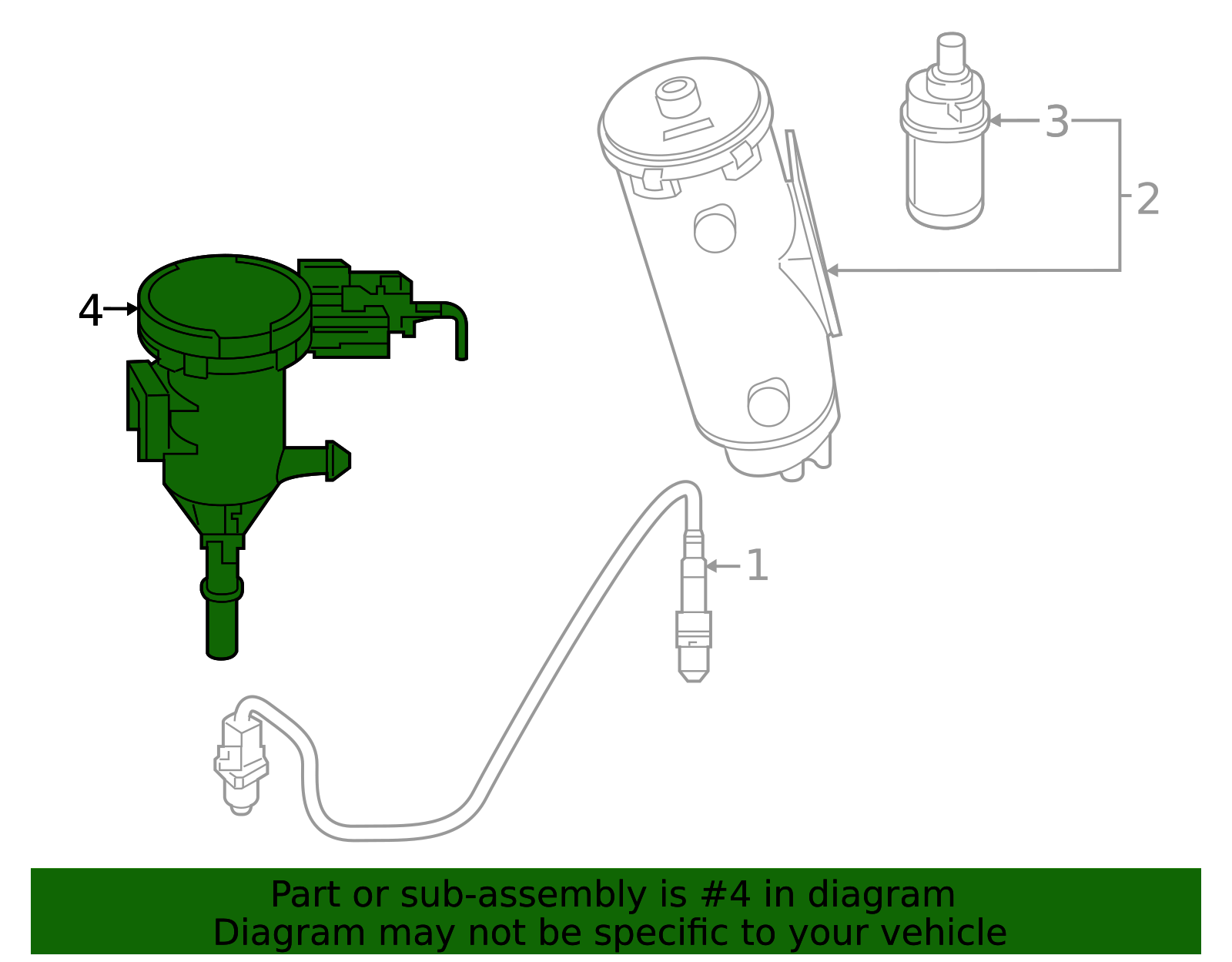 Genuine OEM Purge Valve | 205-470-32-03-64 | Fits Select 2015-2023 ...