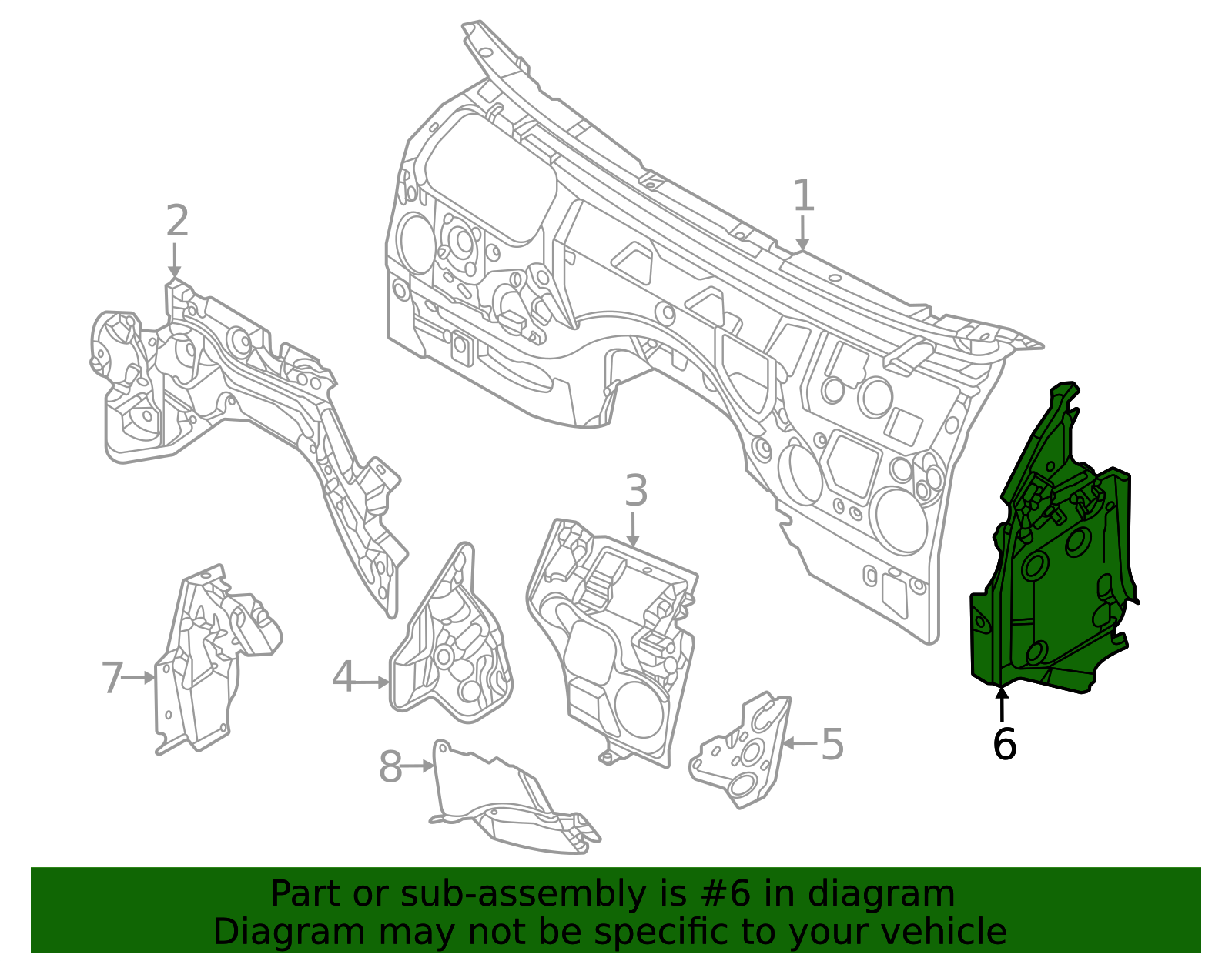Genuine BMW 51-48-9-870-981 | Engine Compartment Insulation | FREE ...