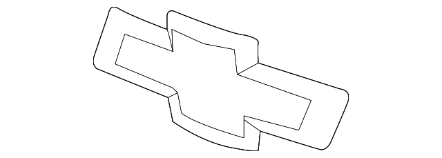 2016-2019 Chevrolet Grille Emblem 23303574 GM | GMPartsDirect.com