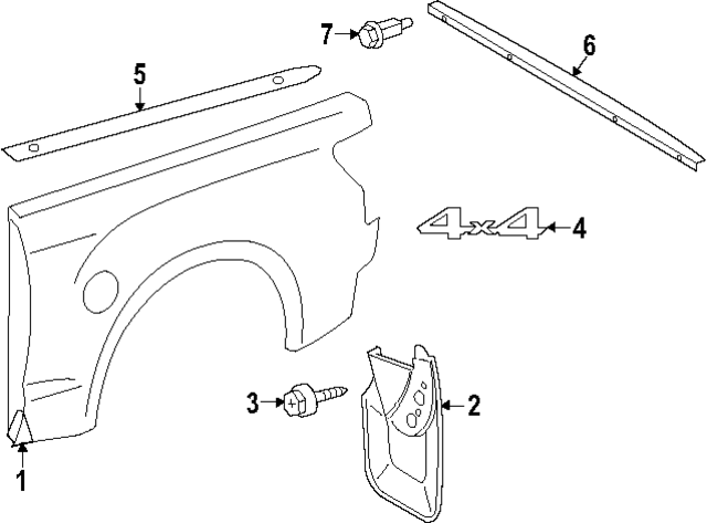 Genuine OEM Toyota Mudguards | Toyota Parts Center