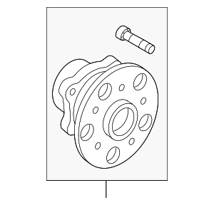 2006-2023 Lexus Hub & Bearing 42410-30021 | OEM Parts Online