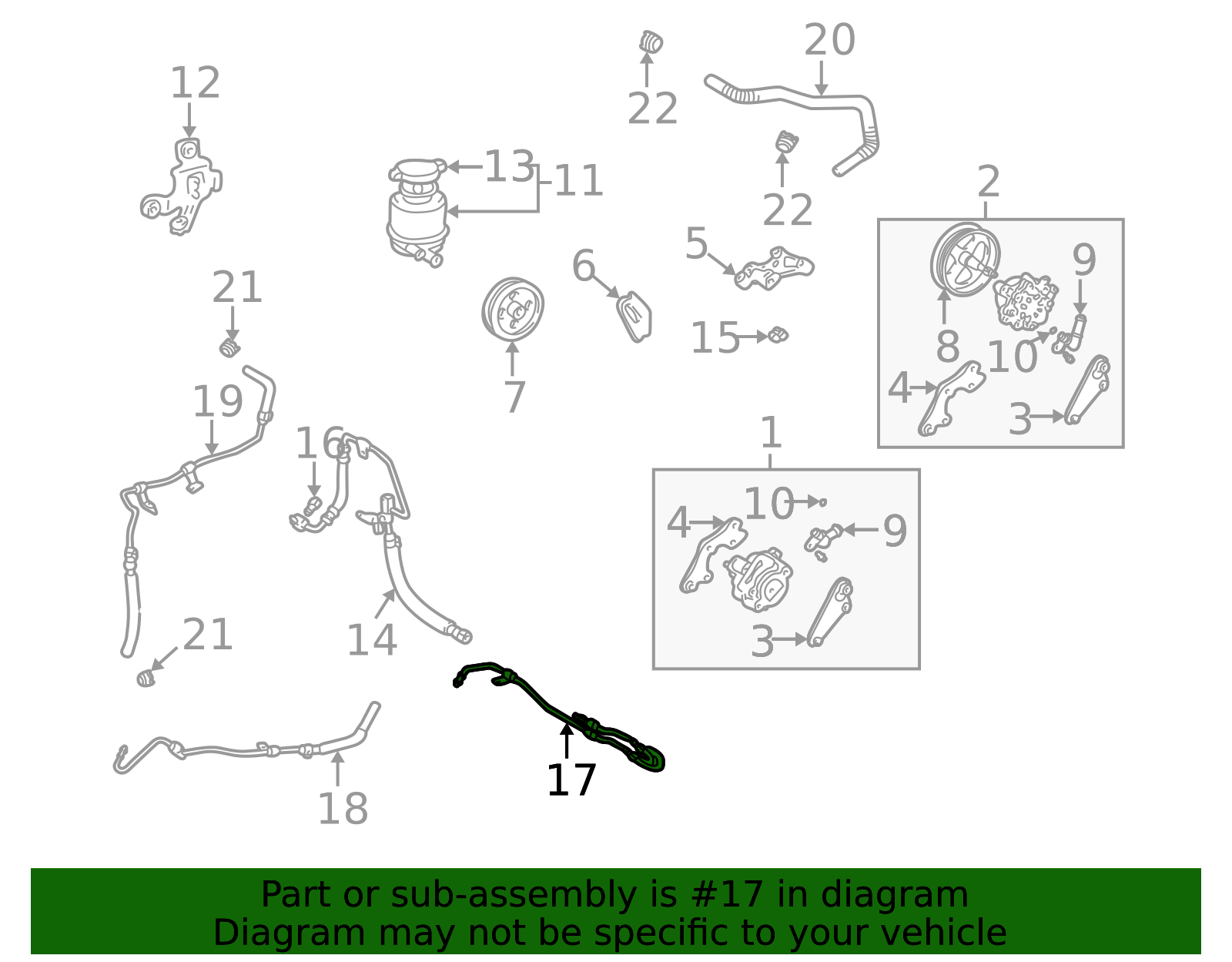 Lower Press Hose 44410-06150 | OEM Parts Online