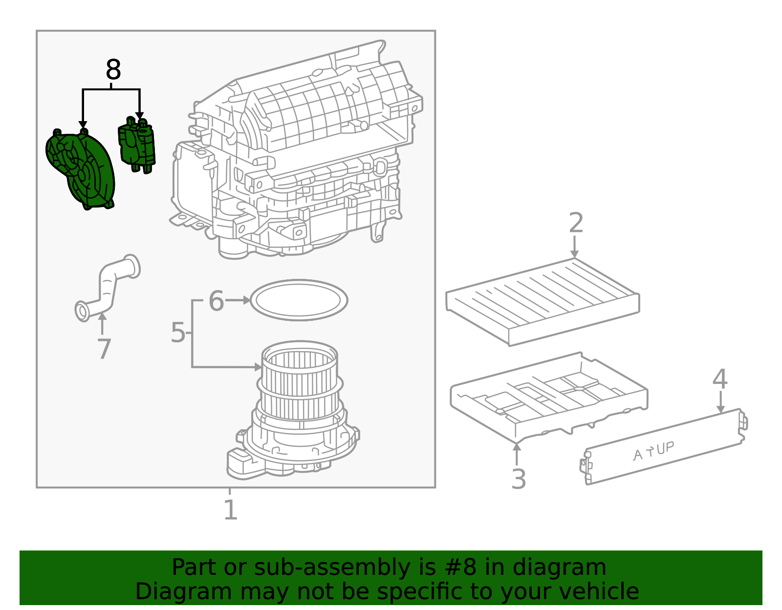 87106-50760 - High-Quality Door Actuator for 2021-2025 Toyota ...