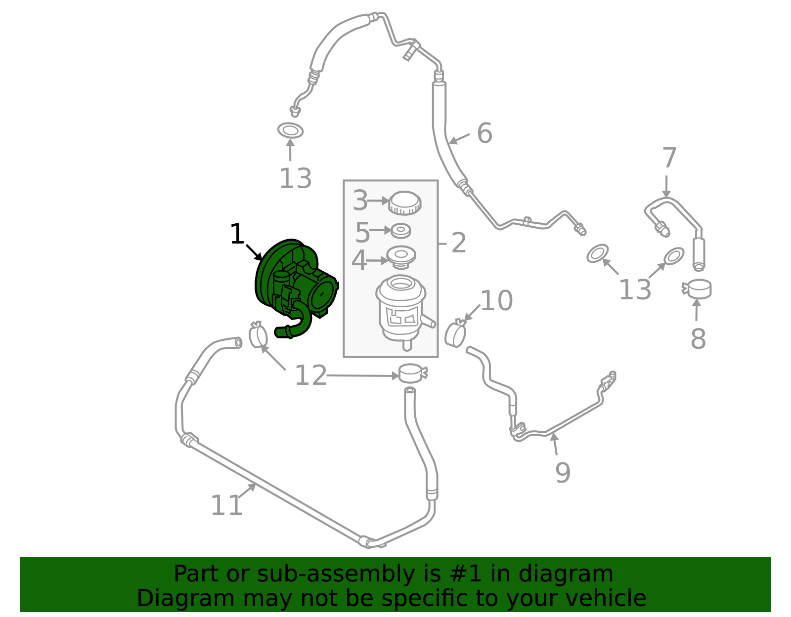 Power Steering Pump - OEM Hydraulic Assist for GM | AutoNation Parts